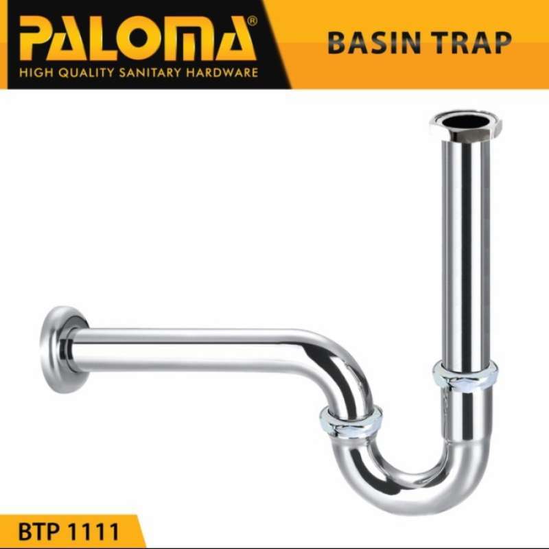 Promo New Paloma Btp 1111 Sifon Wastafel P-Trap Pembuangan Leher Afur ...