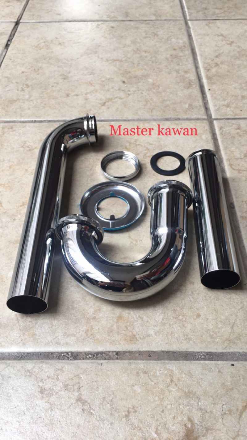 Promo Sale Afur + Sifon Kuningan Bahan Tebal Bagus /Model Toto Wasser ...