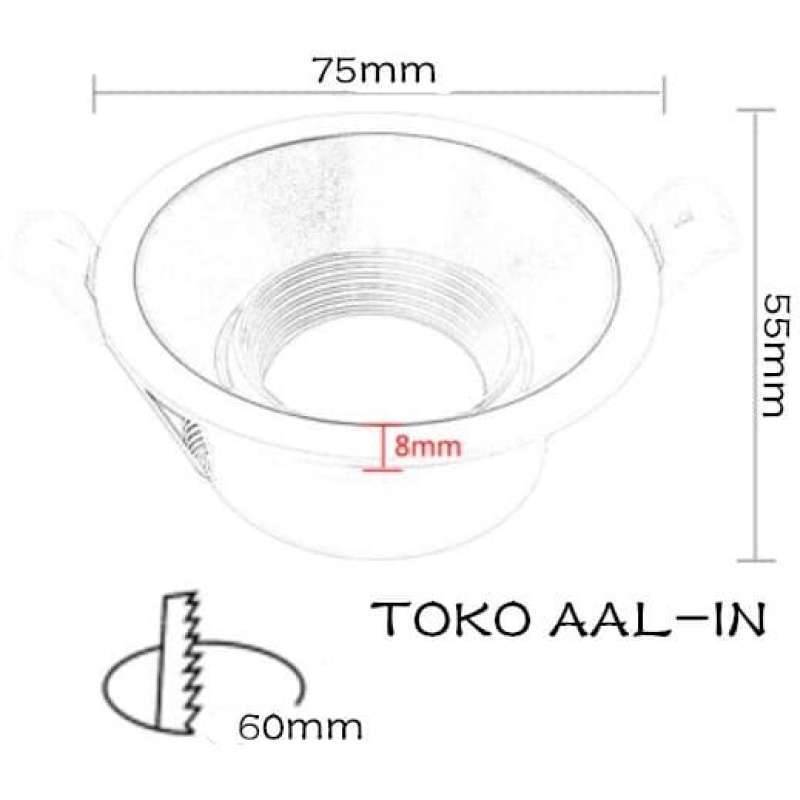 Promo DOWNLIGHT PINHOLE/ SPOT LIGHT MR16/ DOWNLIGHT LED/MR16/ DOWNLIGHT ...