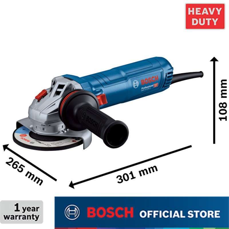 Promo Bosch Angle Grinder / Gerinda Tangan Listrik 125mm 1200w Gws 12 ...