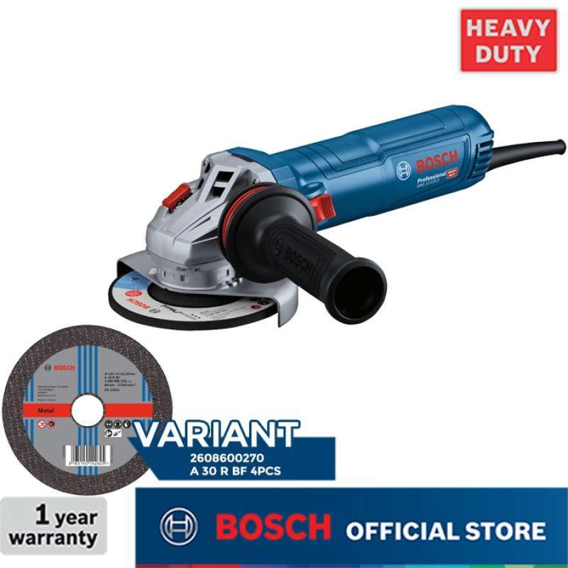 Promo Bosch Angle Grinder / Gerinda Tangan Listrik 125mm 1200w Gws 12 ...