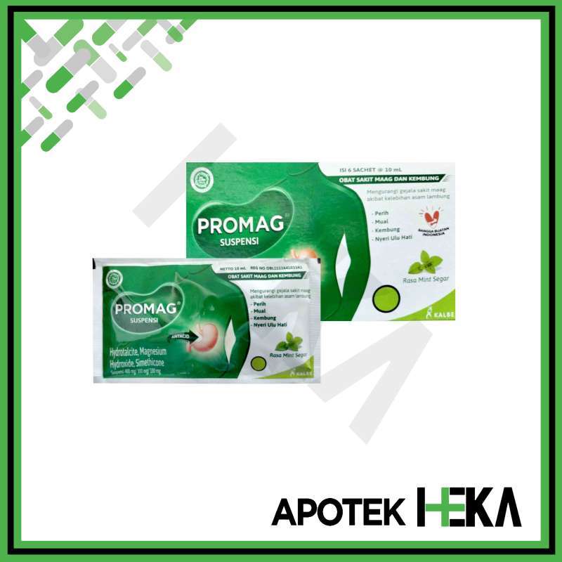 Promo Promag Suspensi Cair Sachet 10 Ml Box Isi 6 Sachet Diskon 2% Di ...