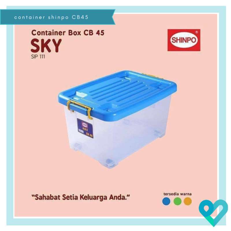Promo Container Box CB 45 / Kotak Container Shinpo Sky SIP 111 CB45 ... Promo Container Box CB 45 / Kotak Container Shinpo Sky SIP 111 CB45 ...