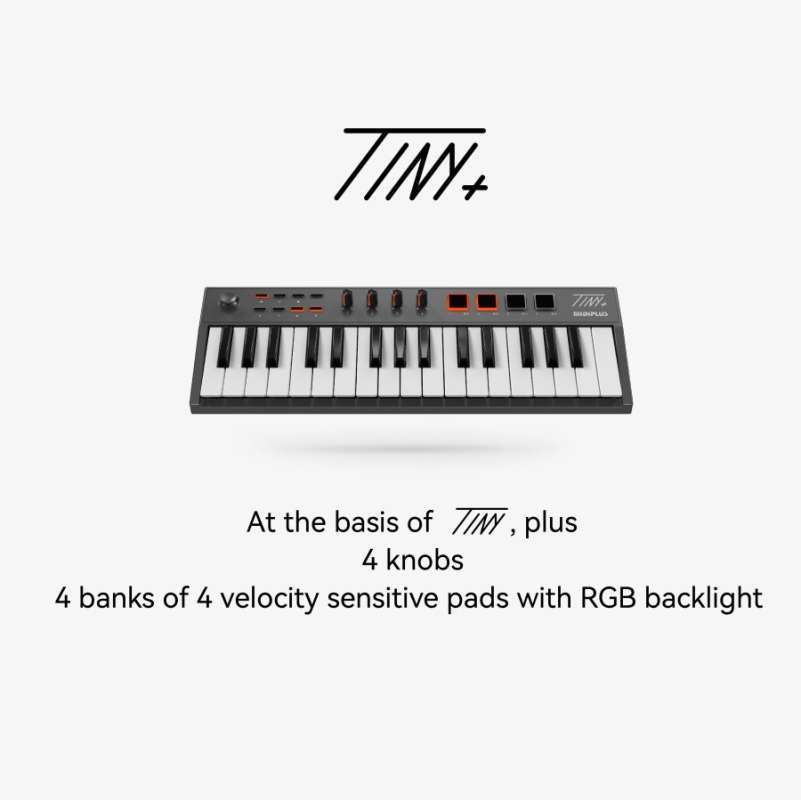 Jual Midiplus Tiny Plus Tiny Keyboard Midi Controller Keyboard Di