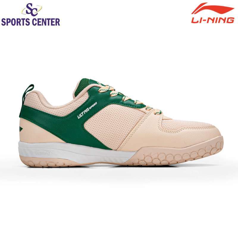 Promo New Sepatu Badminton Lining Ultra Speed AYTT043 Novelle Peach ...