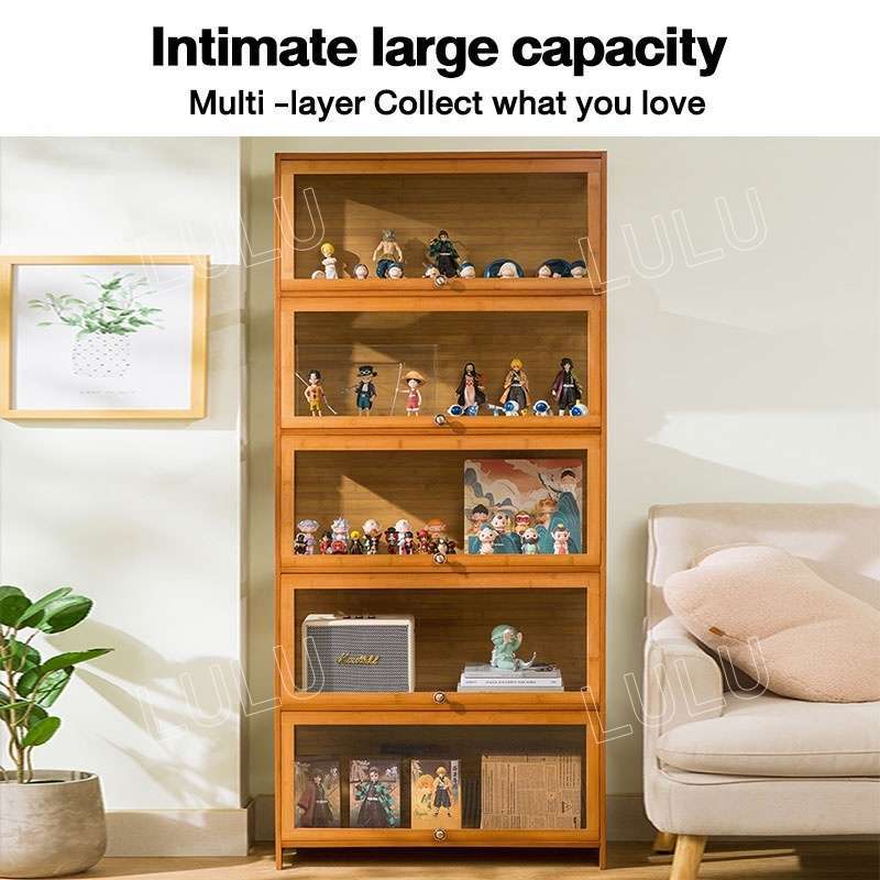 Promo Lemari Pajangan Etalase Akrilik Kaca Transparan Lemari Display ...