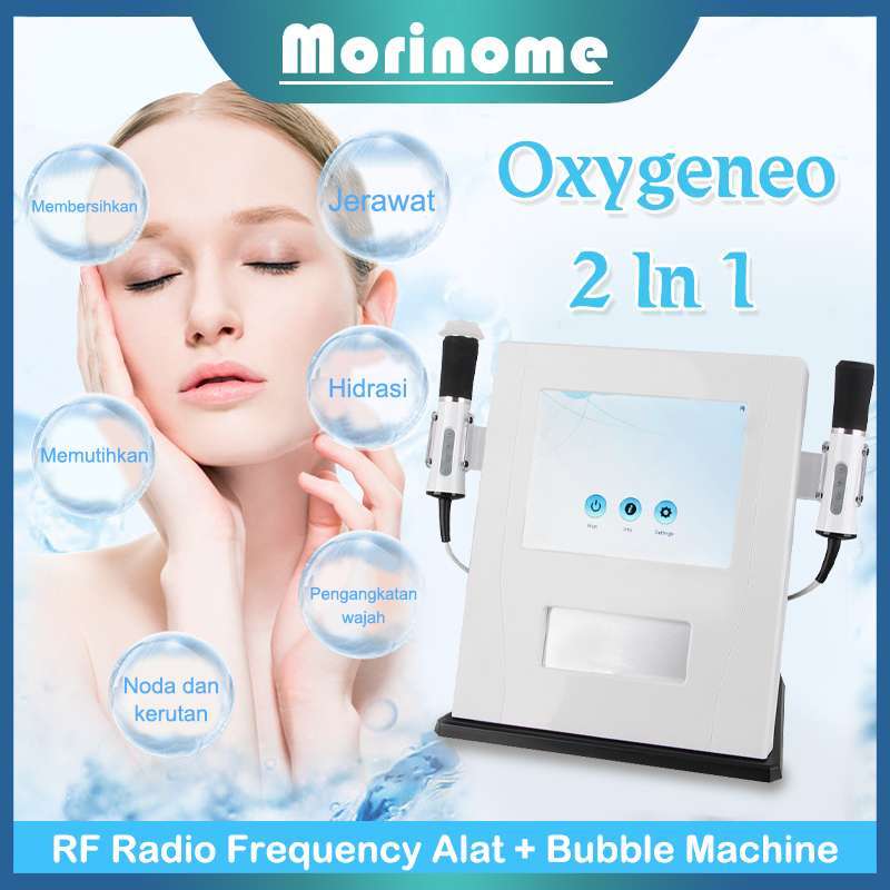 Promo est/Garansi2 in 1 Oxygeneo Bubble Machine Ultrasound RF Radio ...