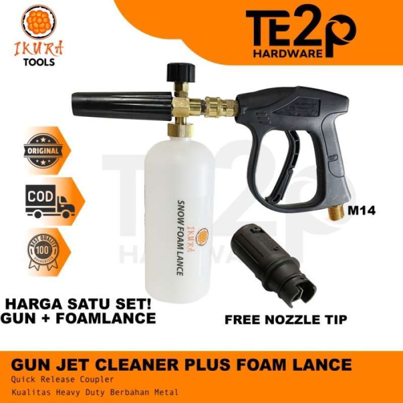 Promo Sale Gun Steam Cleaner Foamlance Quick Release Set - Gun Jet ...