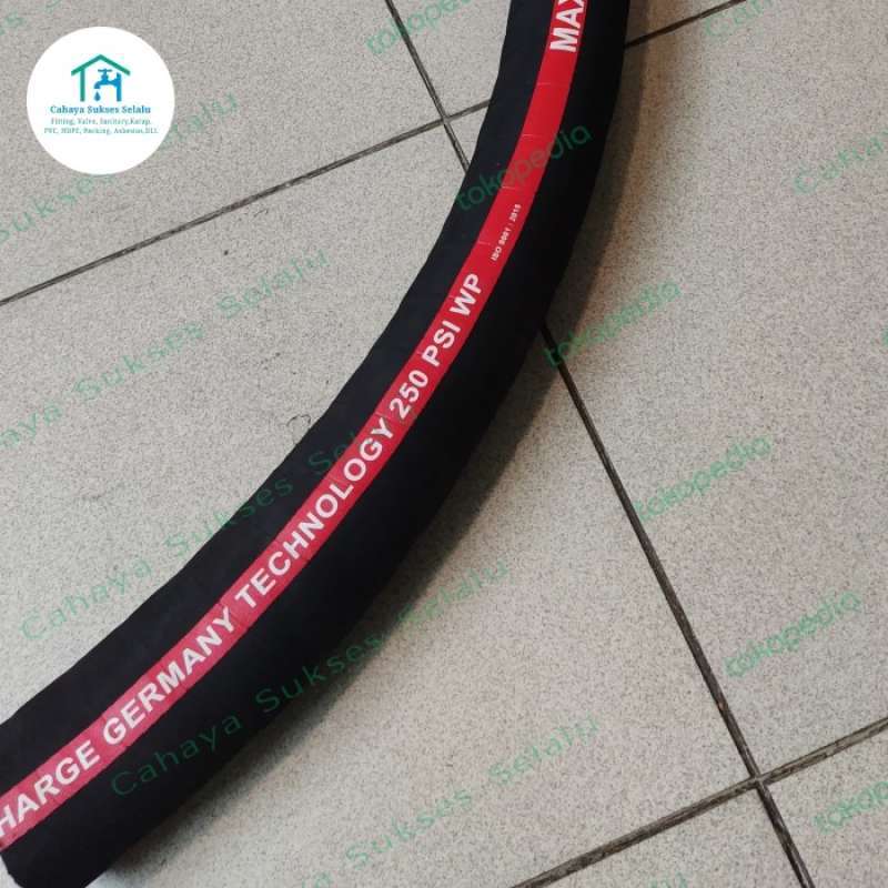 Promo Terbaru Maxxflex Rubber Hose 2 Inch 150 Psi Selang Karet Diskon ...