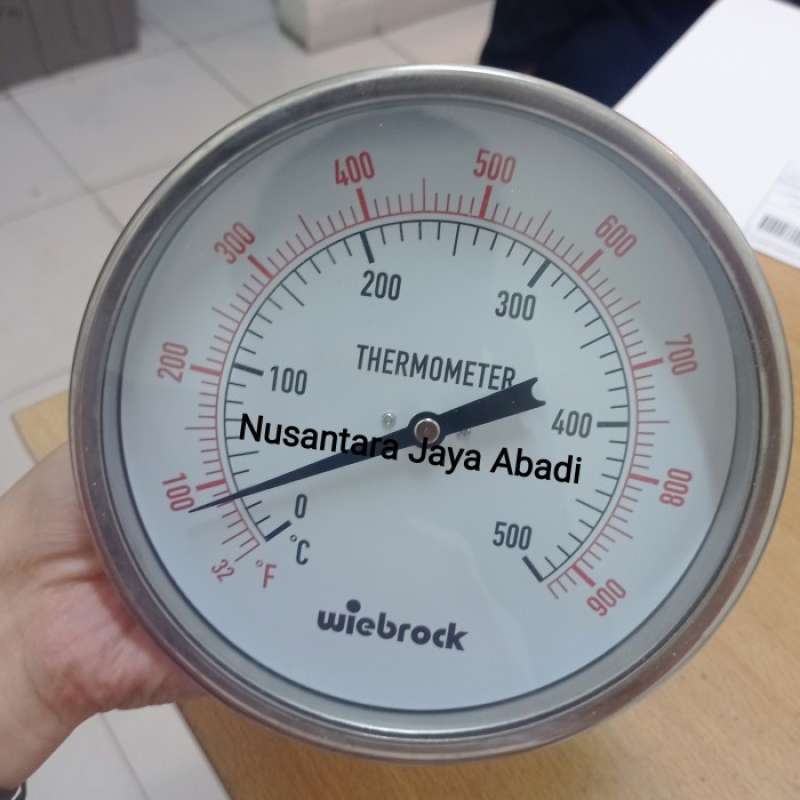 Promo THERMOMETER TEMPERATURE GAUGE PAYUNG 6 INCHI 500 DERAJAT CELCIUS ...