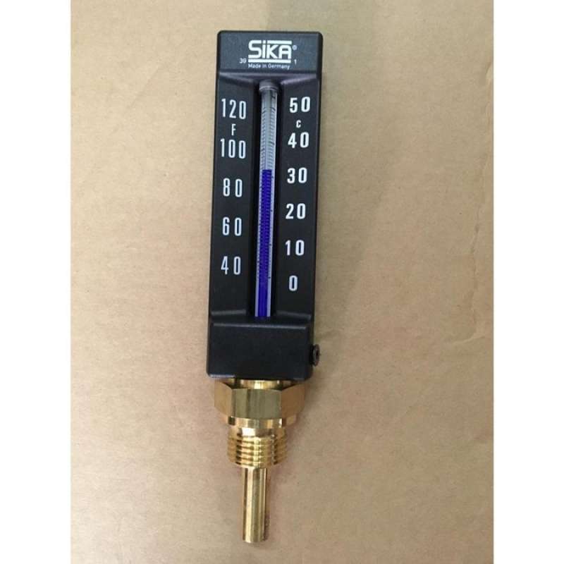 Promo SIKA THERMOMETER 174B (LURUS) 50C X 63MM HITAM -TOKOSEPULUH10 ...