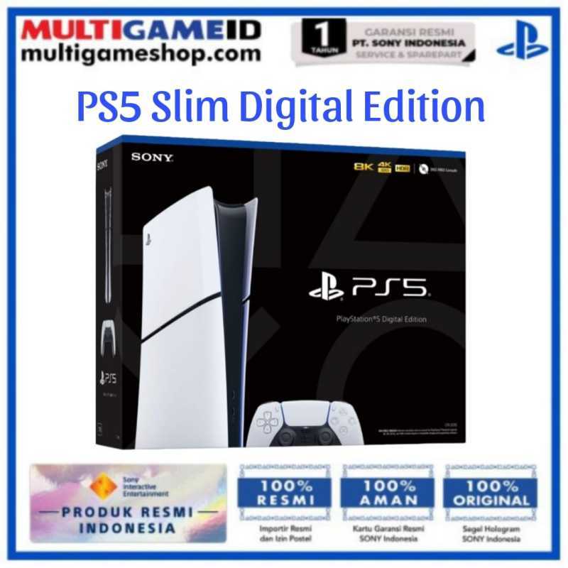 Jual PS5 Console Slim Digital Edition Waranty resmi SONY Indonesia di Seller MultiGameID - Multi ...