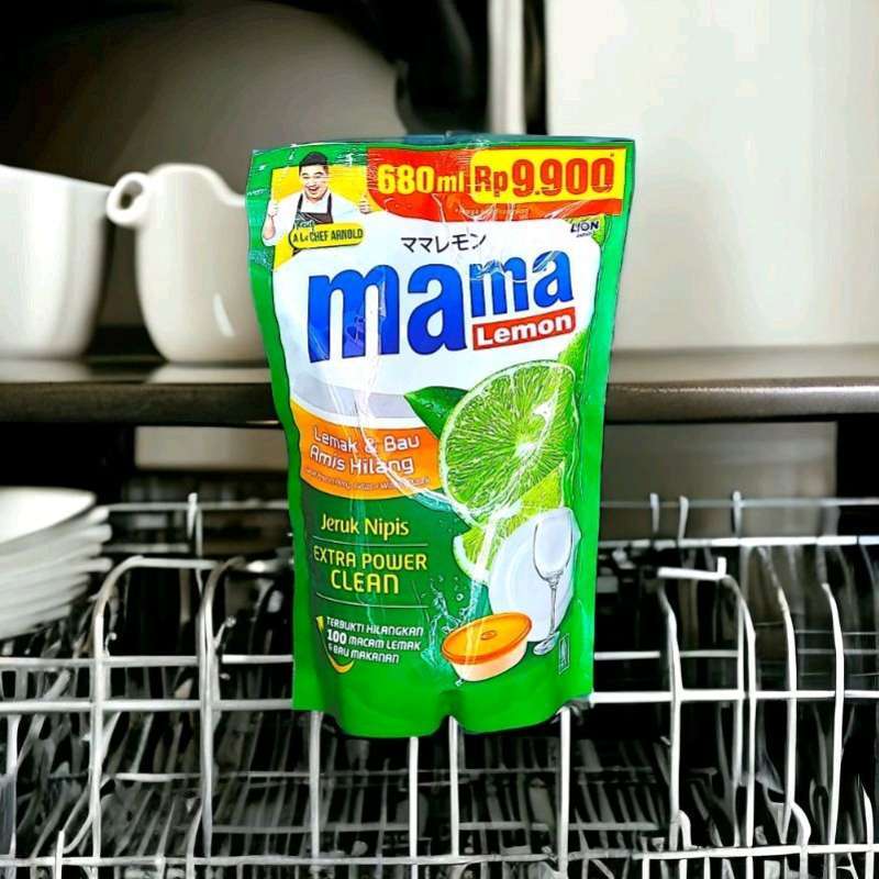 Jual Extra Power Clean: MAMA LEMON 680 ML Piring Kinclong Kayak Baru ...