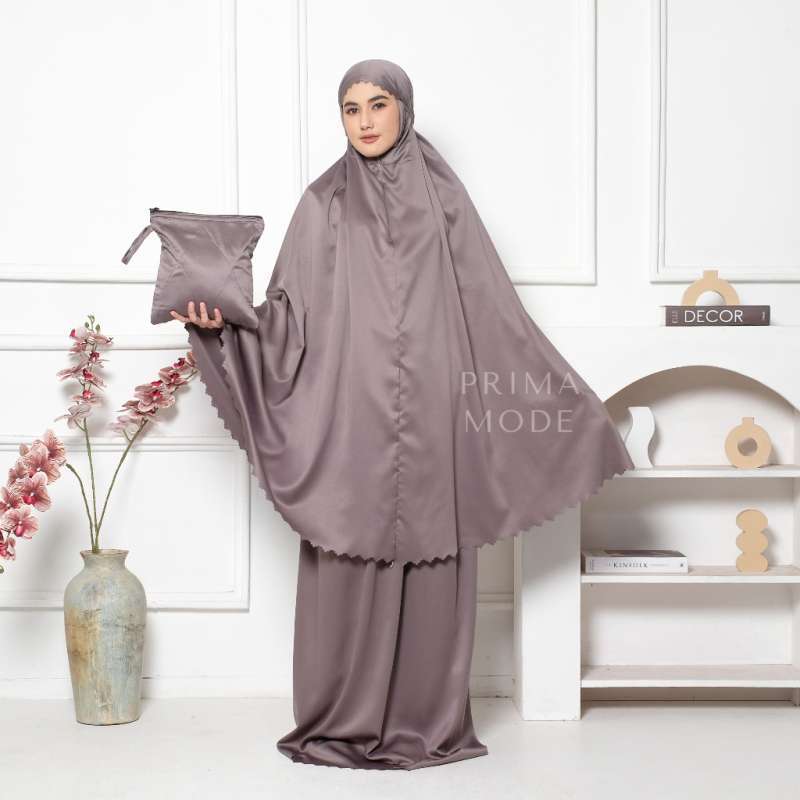 Promo Mukena Dewasa Silky Daily 2in1 Premium Laser Cut Premium Prima ...