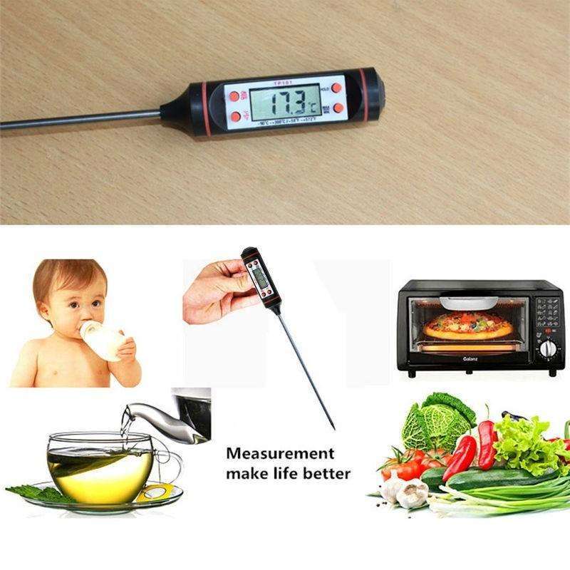 Jual Alat Ukur Suhu Digital Food Termometer Pengukur suhu Makanan ...