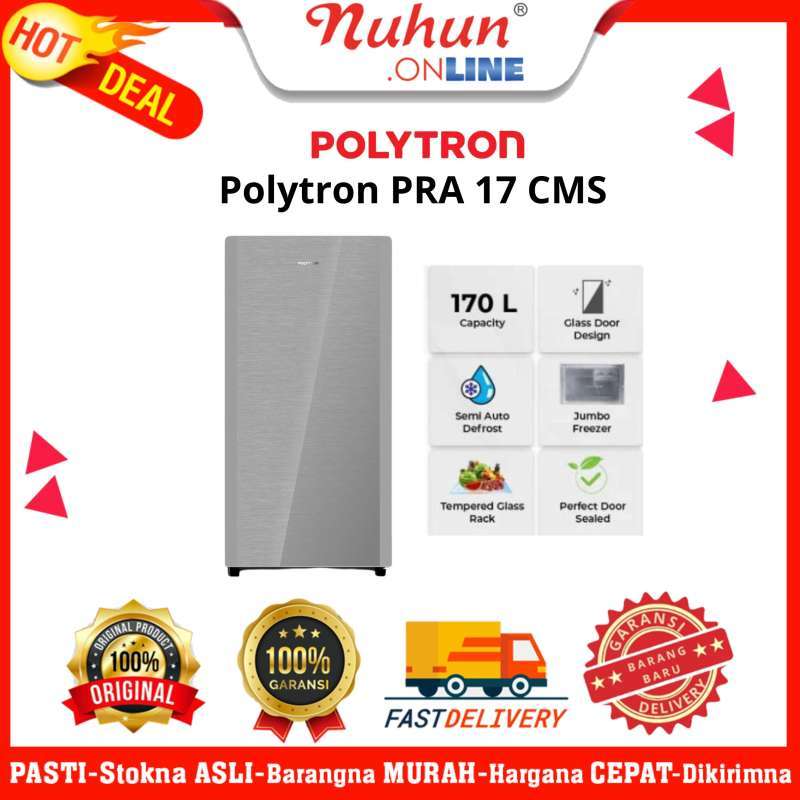 Jual Kulkas Polytron 1 Pintu Pra 17 Cms Di Seller Nuhun Online Official ...