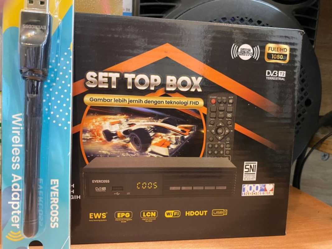 Promo New Stb Set Top Box Evercoss Tv Digital Receiver Full Hd Resmi ...
