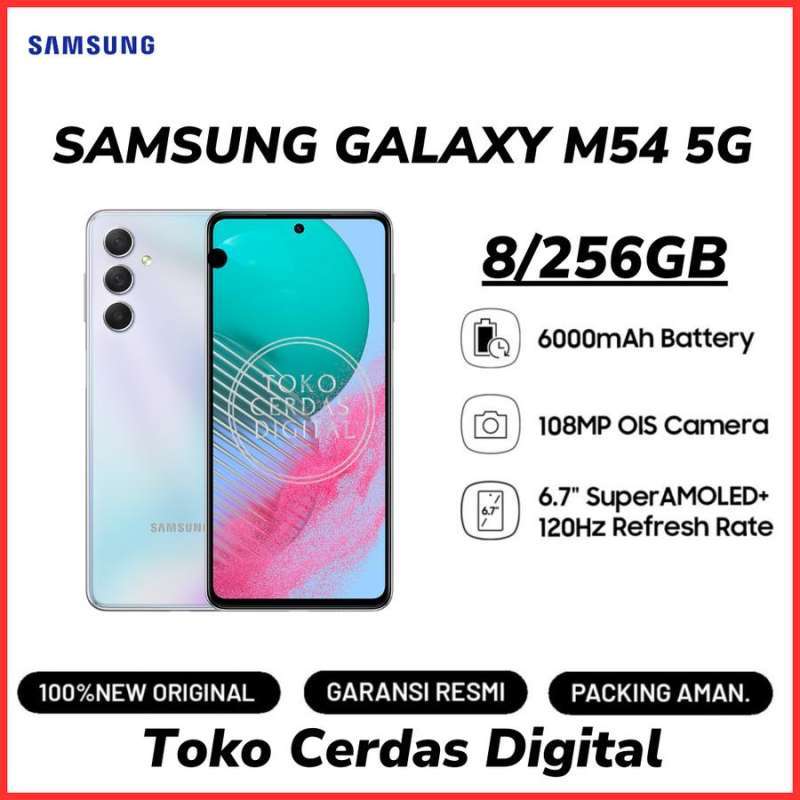 Jual Samsung Galaxy M54 5G 8/256GB Garansi Resmi 1 Tahun di Seller Toko ...
