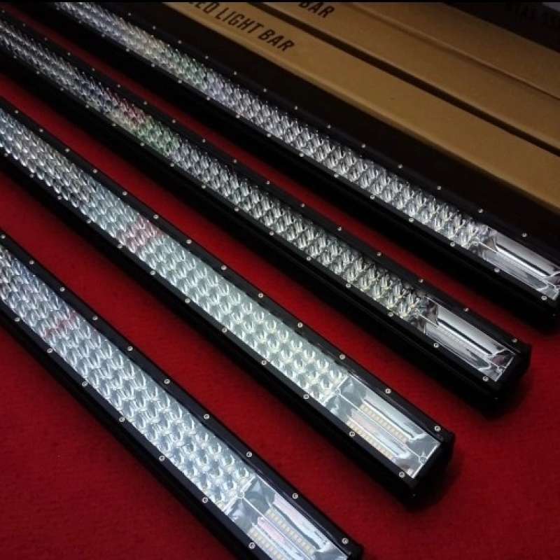Promo LAMPU SOROT LED LIGHT BAR 105-107 CM PUTIH KUNING DAN 5 MODE ...