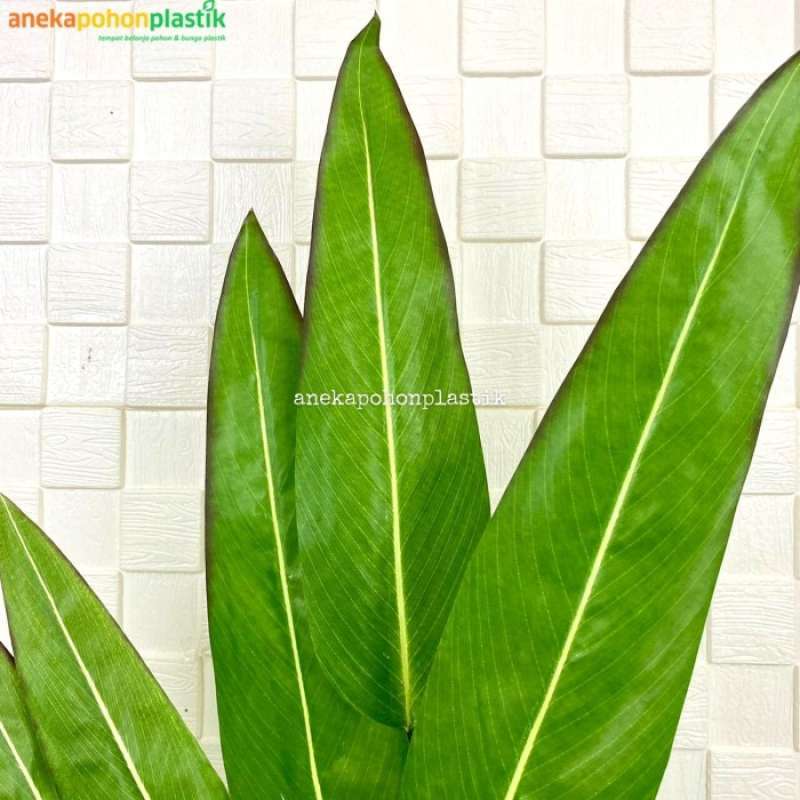 Promo Pohon Daun Heliconia X7 Latex Hijau Pot Dasar Purun Tanaman ...