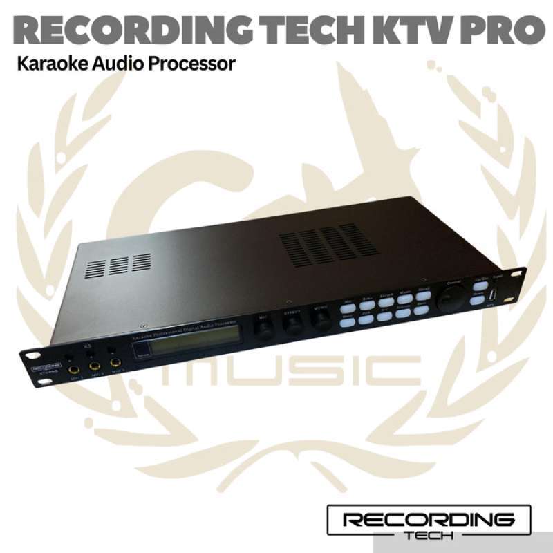 Jual Recording Tech KTV Pro Karaoke Audio Processor - Mixer di Seller ...