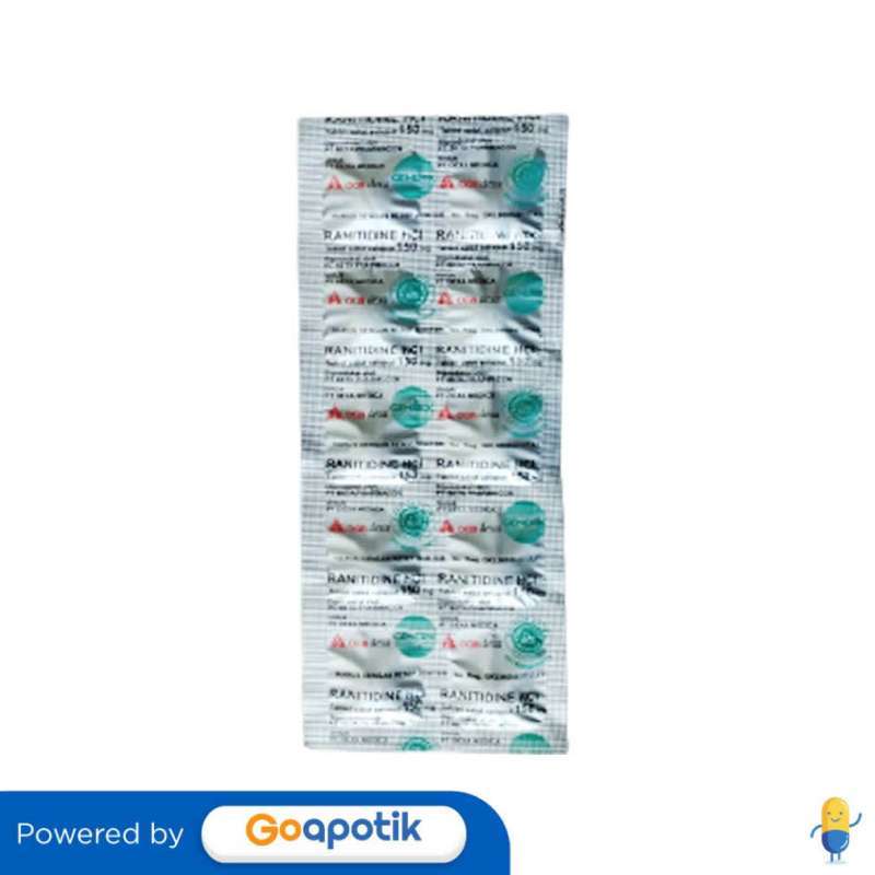 Jual RANITIDINE OGB DEXA MEDICA 150 MG STRIP 10 TABLET di Seller Apotek ...