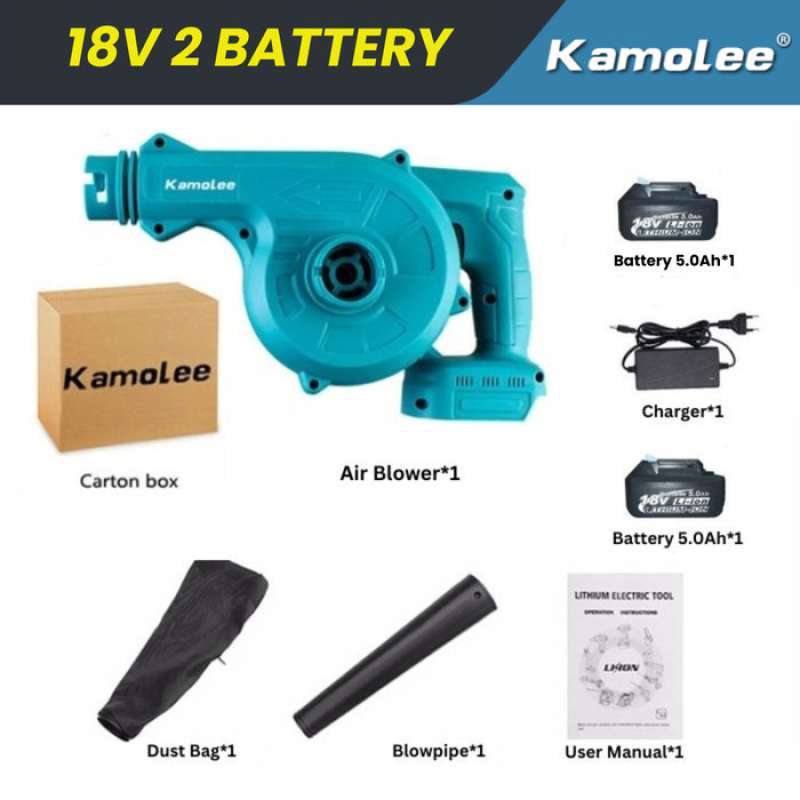 Promo KAMOLEE-MESIN BLOWER-PENIUP DEBU ELEKTRIK 2IN1-VACUM BLOWER ...