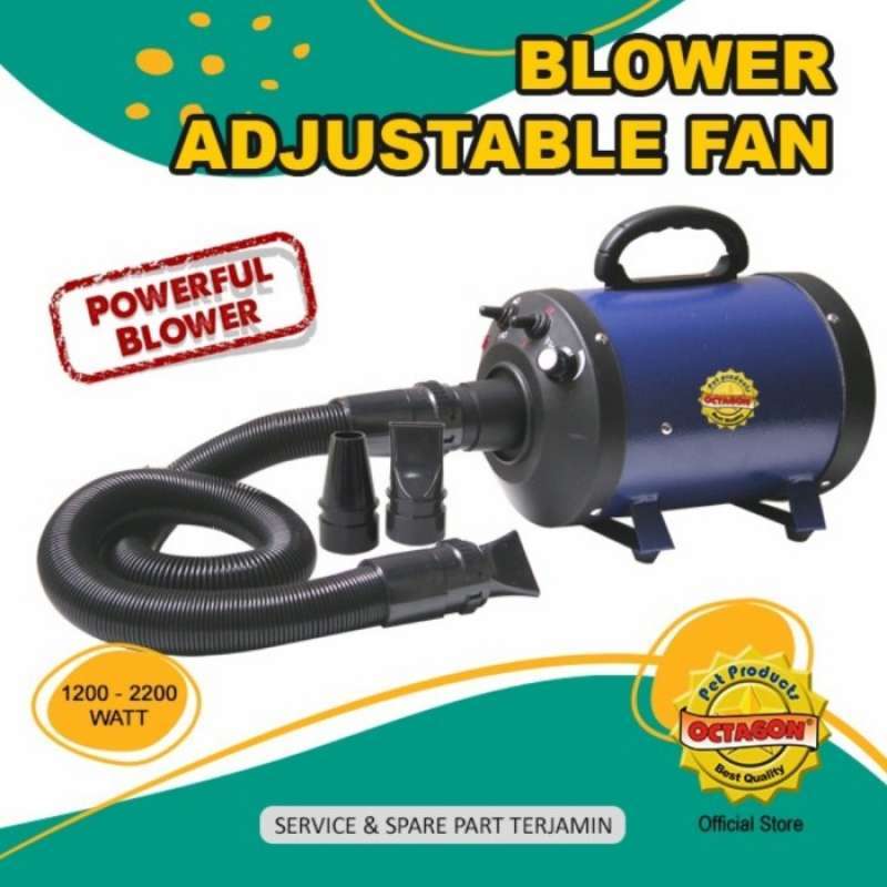 Promo BLOWER OCTAGON CS 2400 BLOWER PENGERING HEWAN OCTAGON ADJUSTABLE FAN - Diskon 50% di ...
