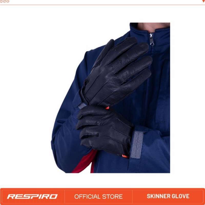 Promo SARUNG TANGAN MOTOR RESPIRO SKINNER GENUINE LEATHER GLOVES KULIT ...