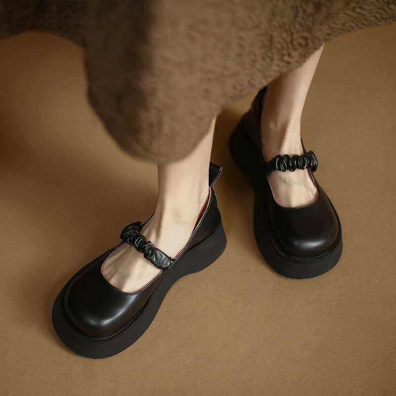 Promo Marry Jane Shoes Sepatu Korean Import Docmart Wanita Kekinian ...
