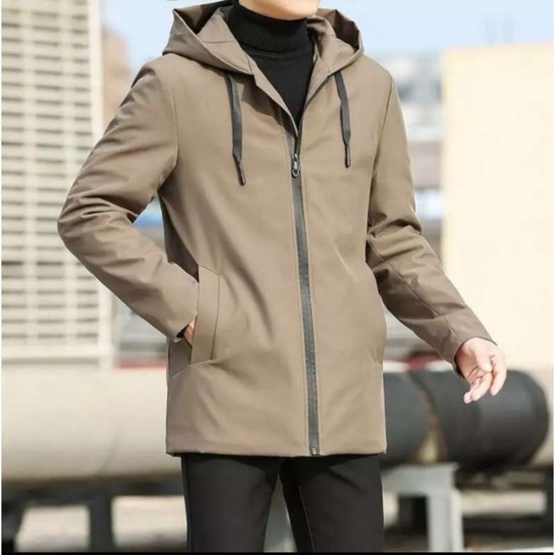 bahan jaket polyester