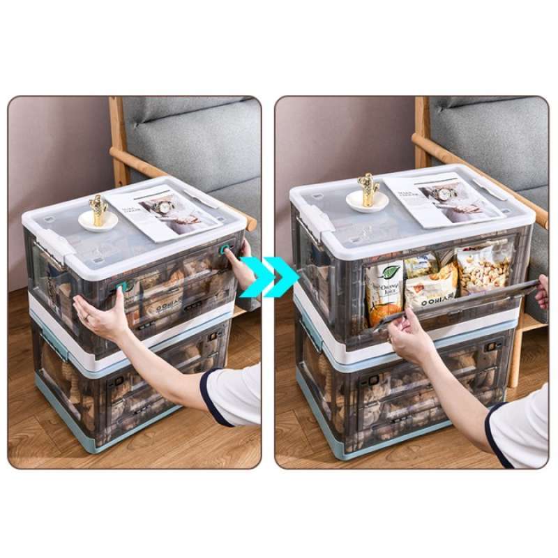 Promo Promo Kotak Barang Kontainer Organizer Foldable Stackable Storage ...