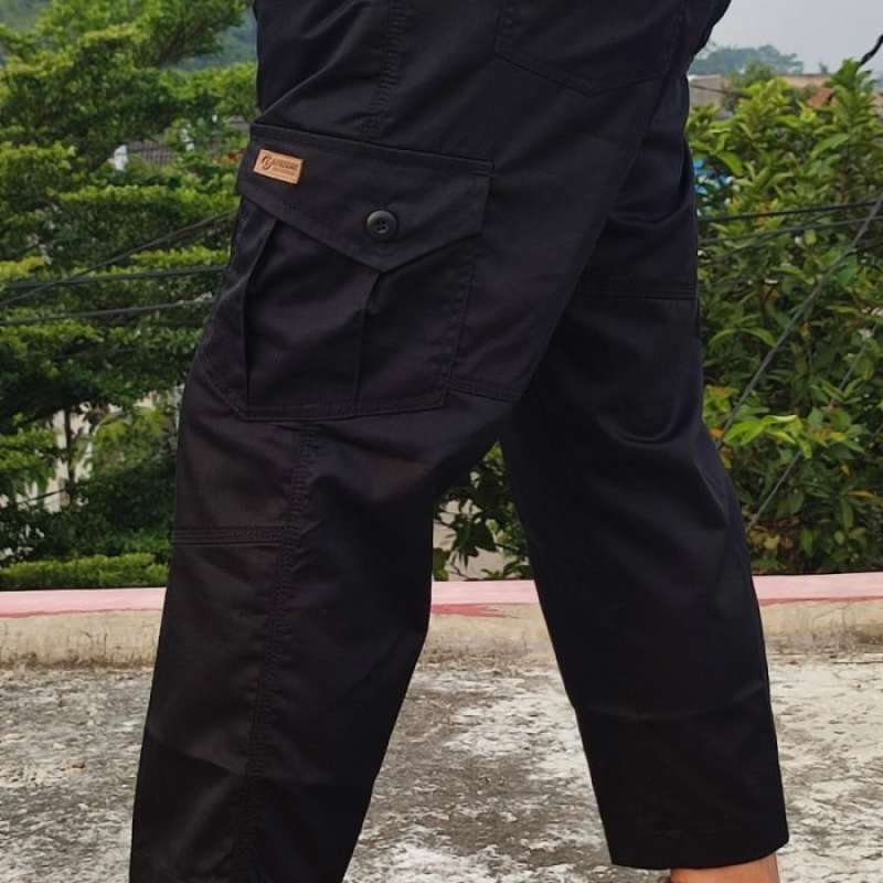 Promo Sirwal Cargo Premium - Abu-abu, S - M Hitam Diskon 2% Di Seller ...