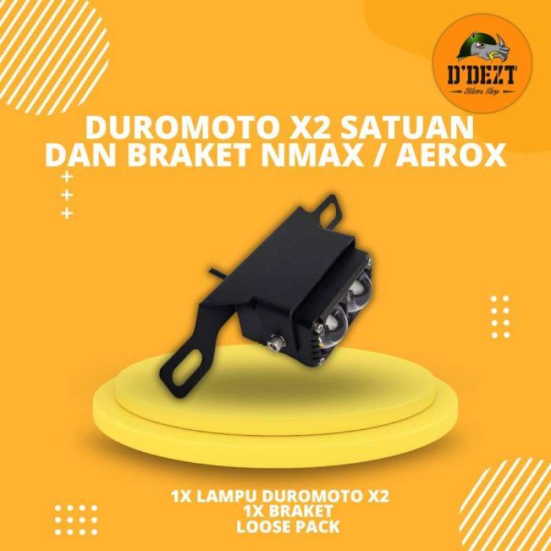 Jual DUROMOTO X2 SATUAN PAKET BRAKET BREKET NMAX AEROX XMAX - X2 SATUAN ...