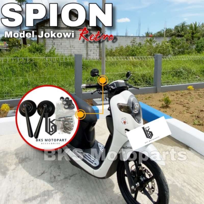 Promo Spion Retro Classic Jokowi Scoopy Xsr 155 Fazzio Cb Grand Filano ...