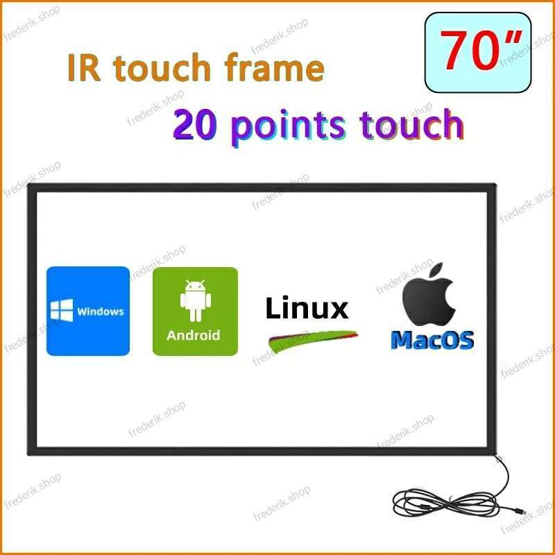 Jual Touchscreen Overlay Panel 70 Inch Touch Screen Ir Overlay Panel ...
