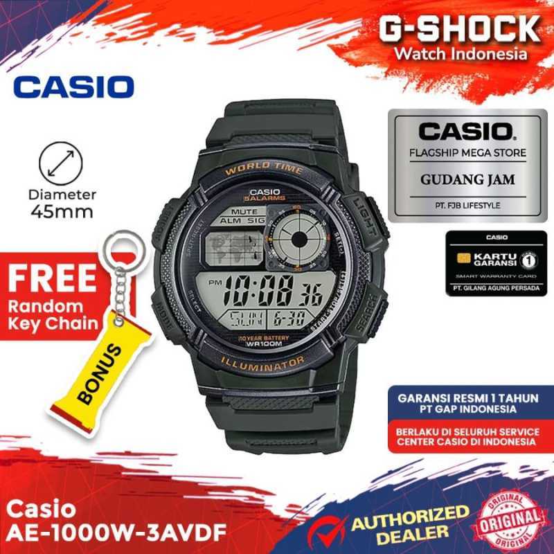 Jual Casio General AE-1000W-3AVDF AE-1000W AE-1000 AE1000W AE 1000W di Seller G-Shock Watch ...