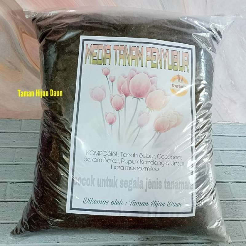 Promo 10kg Media Tanam Penyubur Cocok Untuk Tanaman Bunga / Tanaman ...