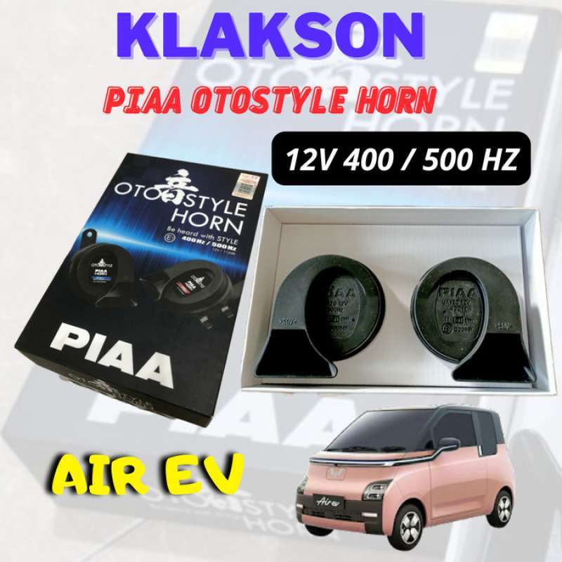 Promo KLAKSON PIAA OTOSTYLE HORN 12V 400 / 500 HZ WULING AIR EV - TANPA RELAY Diskon 50% di ...
