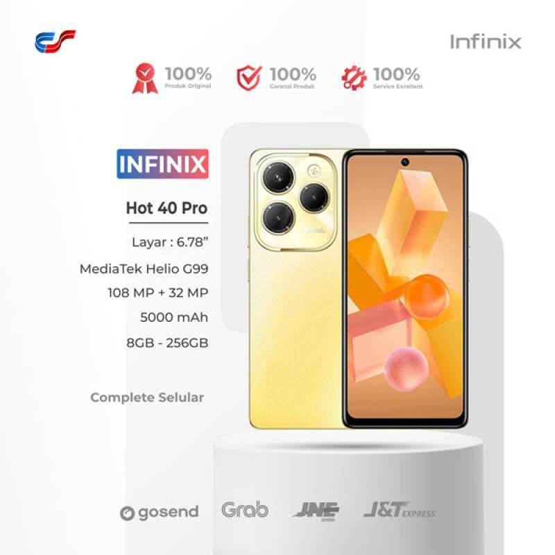 Jual Infinix Hot 40 Pro 8/256GB [8GB+8GB] - Garansi Resmi di Seller ...