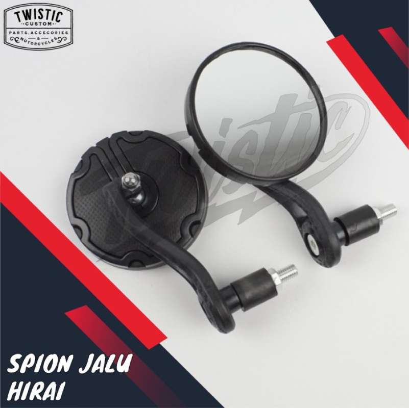 Promo SPION JALU BAR END HIRAI MOTOR XSR BENELLI W175 FINO NMAX VESPA ...