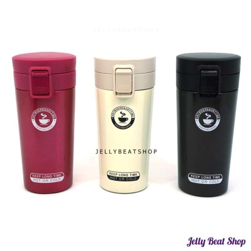 Promo TERMOS AIR TAHAN PANAS DINGIN 400 ML KECIL MINI/TERMOS KOPI TEH ...