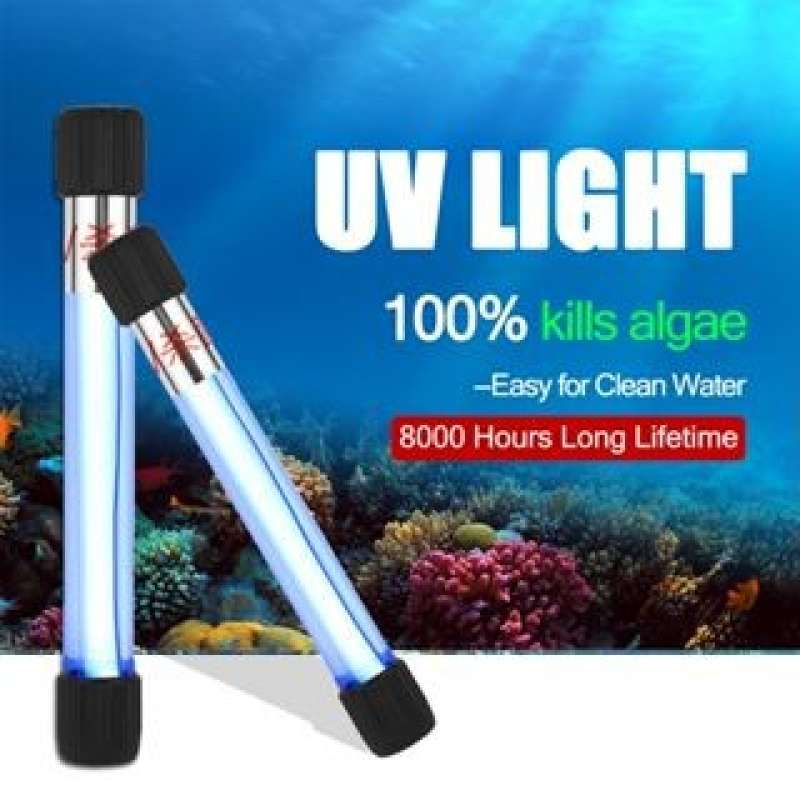 Jual LAMPU UV 15 WATT Ultraviolet A Lumut Alga Aquarium Kolam Aquascape 15W di Seller Edumart ...