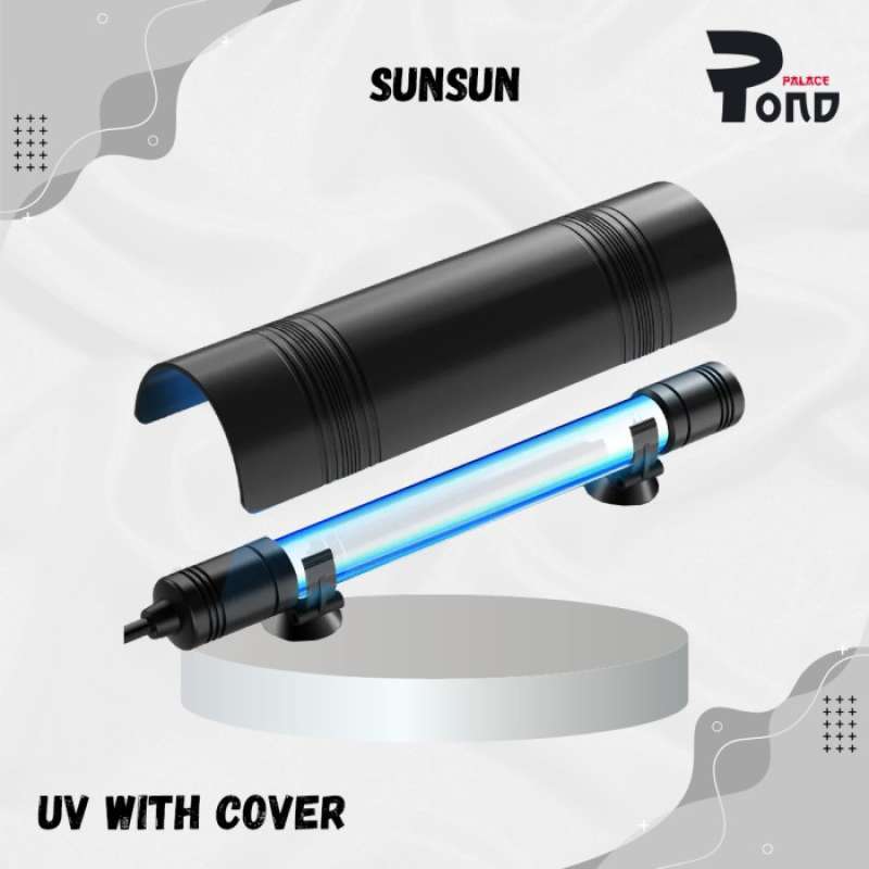 Jual Lampu Ultraviolet Kolam Aquarium Sunsun 10W UVC Submersible Lamp di Seller Edumart Super ...