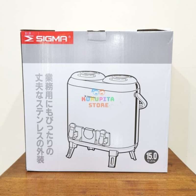Promo DISPENSER TERMOS AIR PANAS / DINGIN SIGMA 15 L Diskon 50% di ...