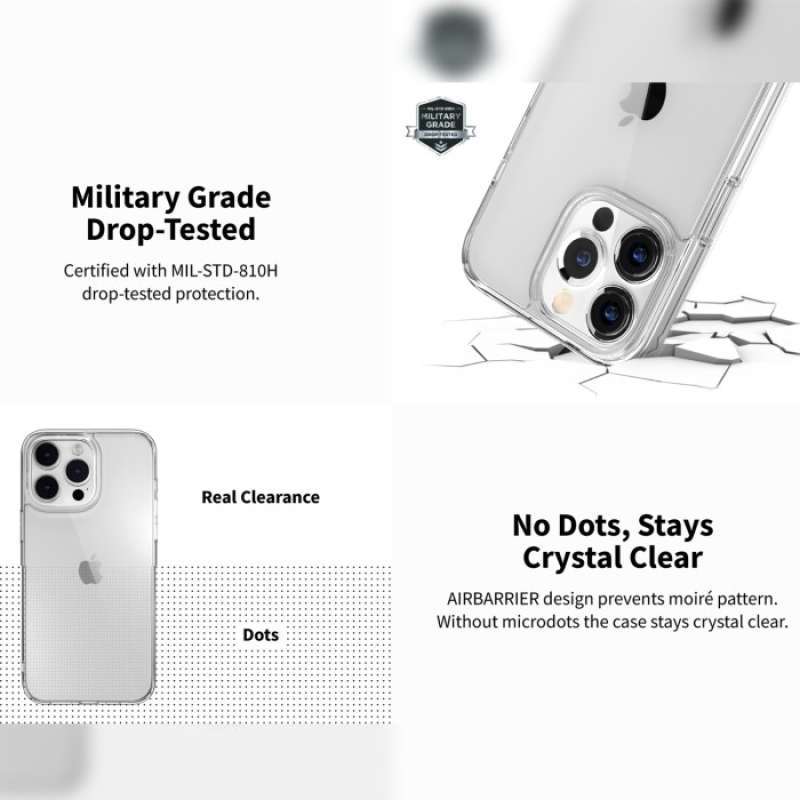 Promo Case iPhone 14 Pro Max Plus SwitchEasy Crush MagSafe Clear Slim ...