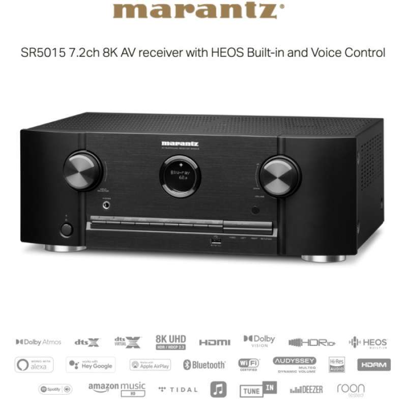 Jual New Marantz Sr5015 Home Theatre Amplifier Dolby Atmos Dts X 4K 8K ...