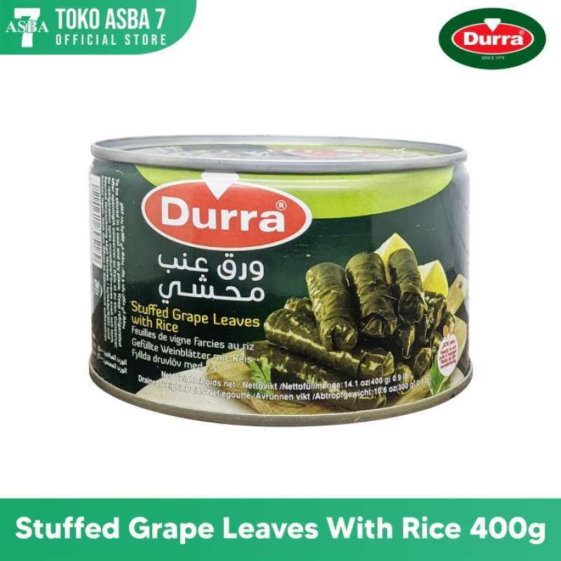 Promo Durra Stuffed Grape Leaves With Rice 400g Diskon 33% di Seller ...