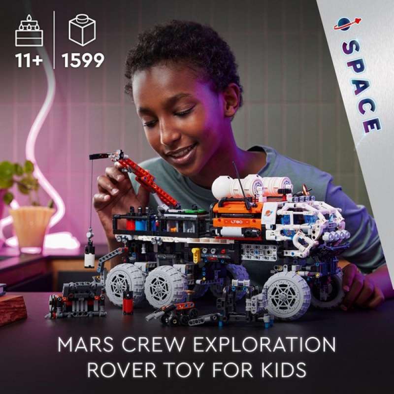 Jual Lego Technic 42180 Mars Crew Exploration Rover (1599 Pieces ...
