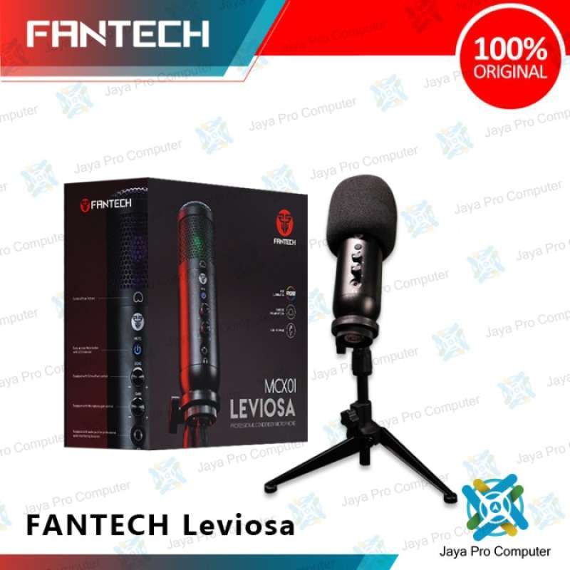 Promo Microphone Gaming Fantech MCX01 Leviosa RGB - USB Mic For ...